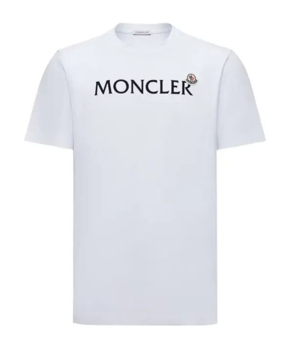 Moncler Logo Printed Crewneck T-shirt