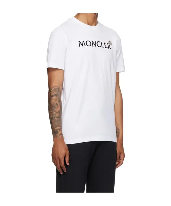 Moncler Logo Printed Crewneck T-shirt