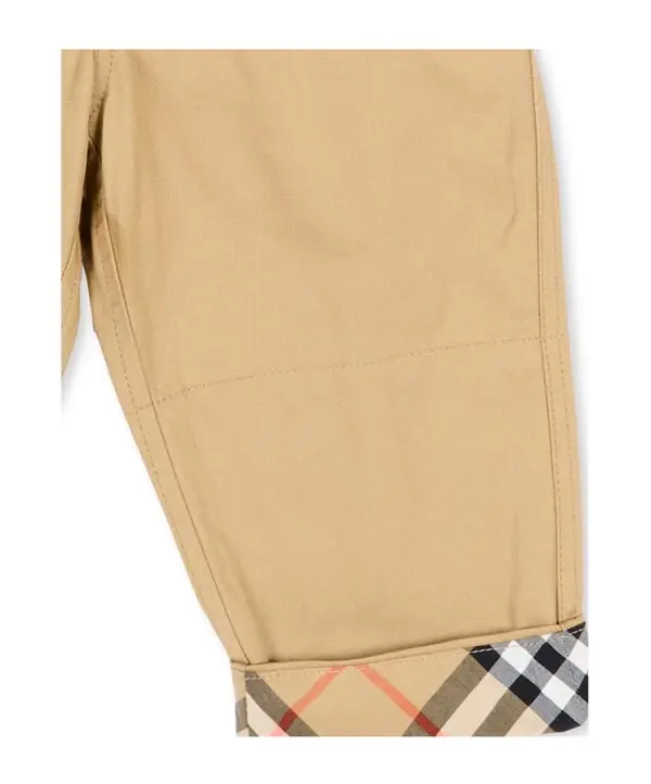 Burberry Check-cuff Trousers