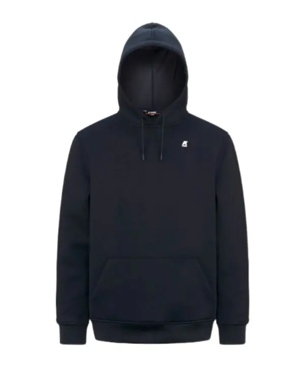 K-WAY Logo Patch Drawstring Hoodie