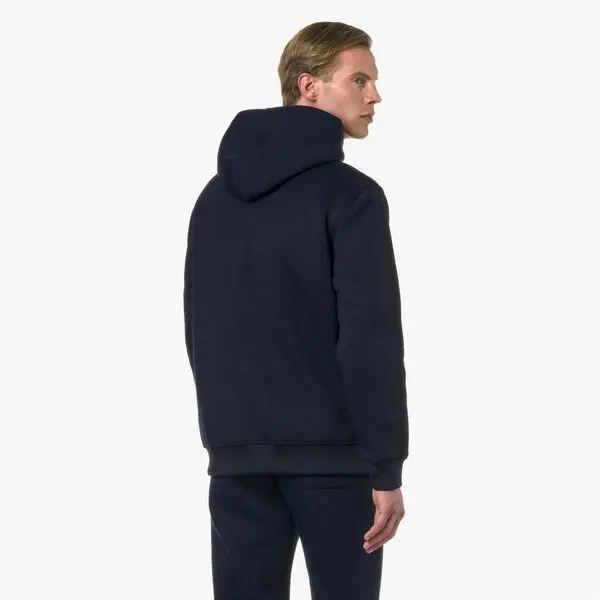 K-WAY Logo Patch Drawstring Hoodie