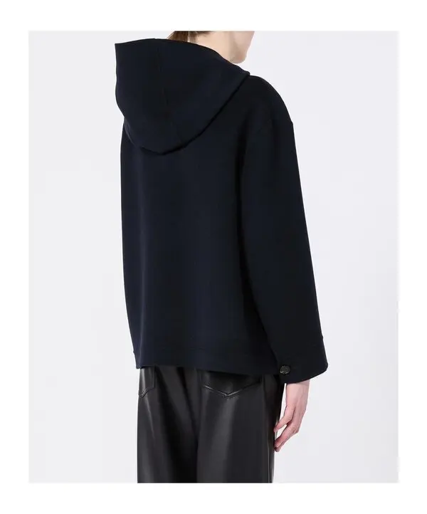 Max Mara Hooded Virgin-wool Coat