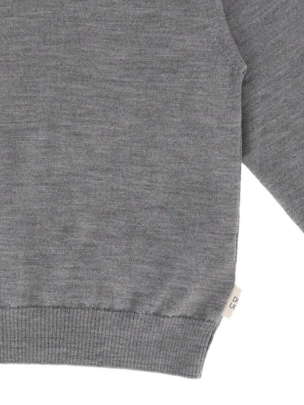 DOUUOD Turtleneck Raglan-sleeve Sweater