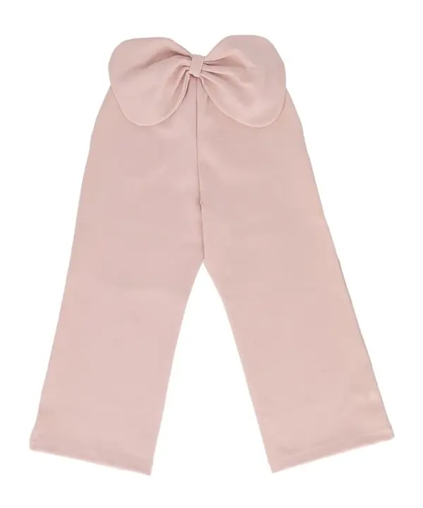 DOUUOD Bow Detail Track Pants