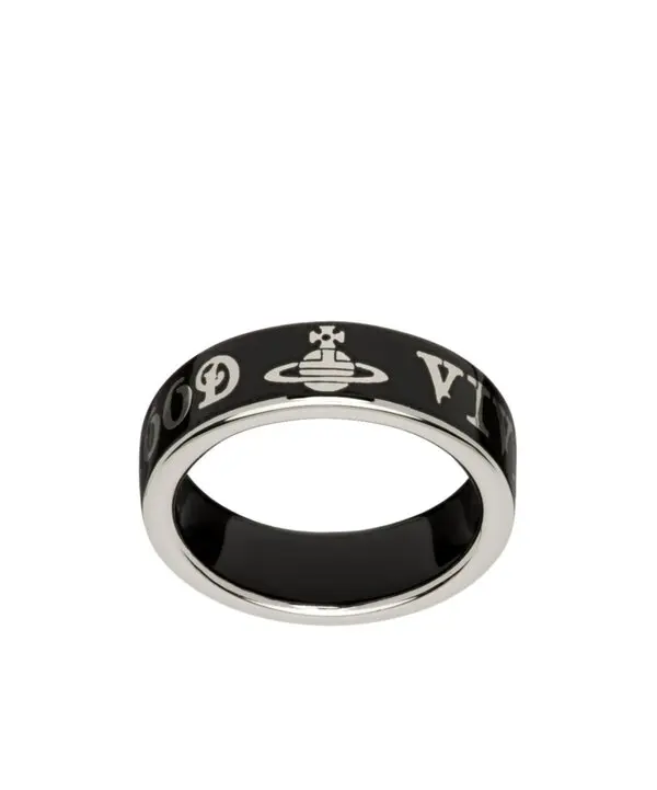 VIVIENNE WESTWOOD Conduit Street Ring - Black