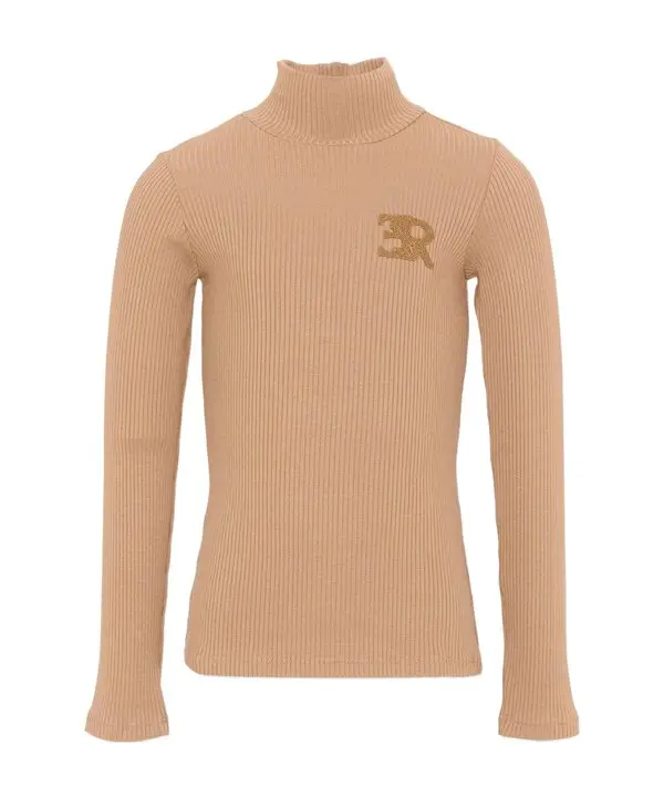 Ermanno Scervino Logo-patch Ribbed T-shirt