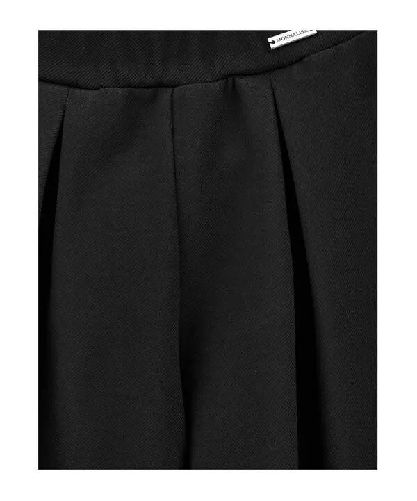 Monnalisa Pleated Wide-leg Trousers