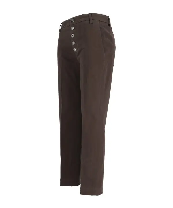 DONDUP Nima Logo-plaque Trousers