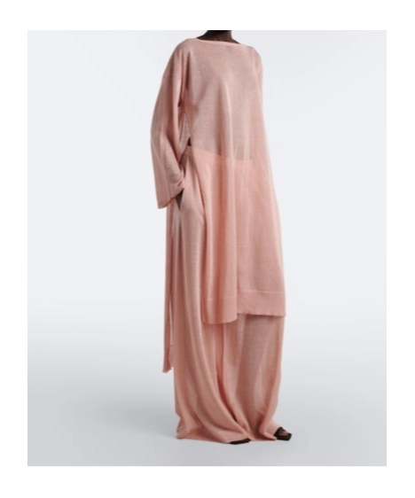 Alaïa Knitted Linen And Silk Kaftan