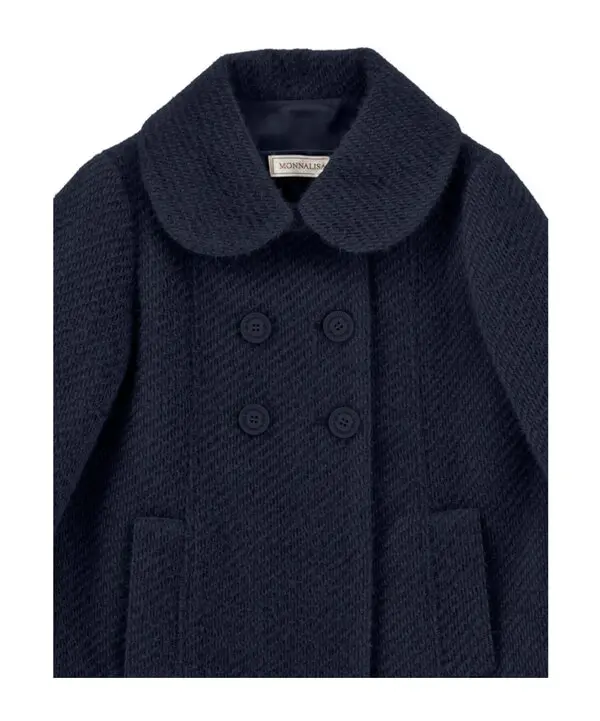 Monnalisa Double-breasted Coat