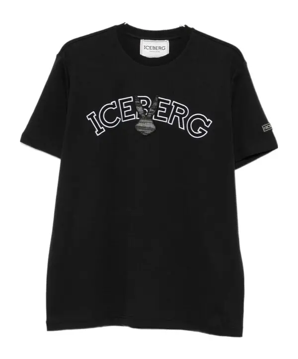 Iceberg Short-sleeved T-shirt - Black