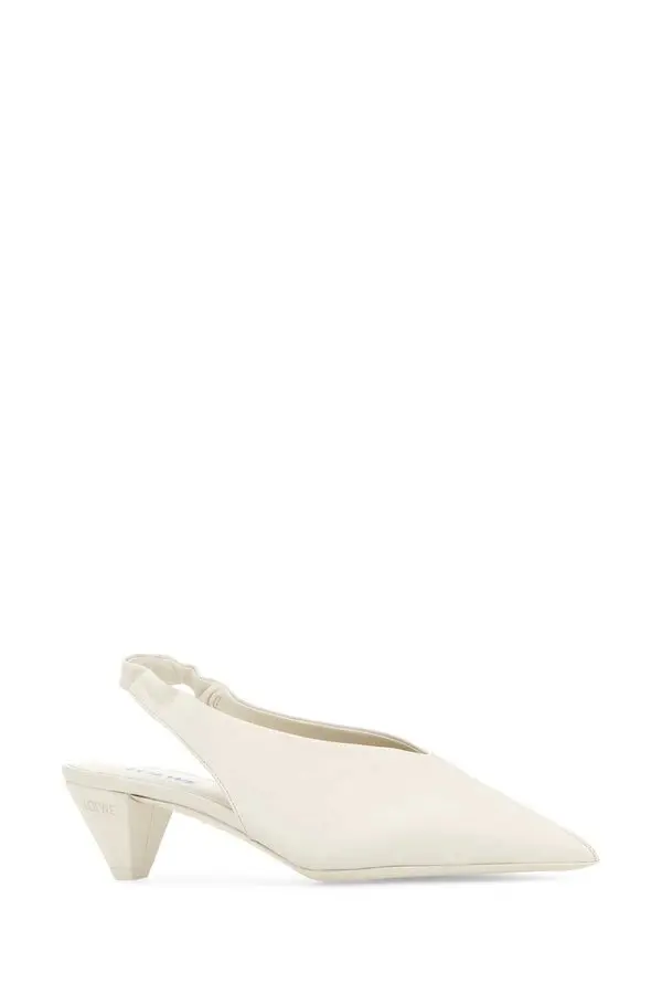 Loewe Leather Origami Cubic Pumps