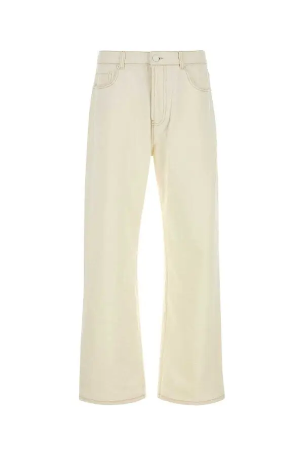 AMI Paris Ivory Denim Jeans