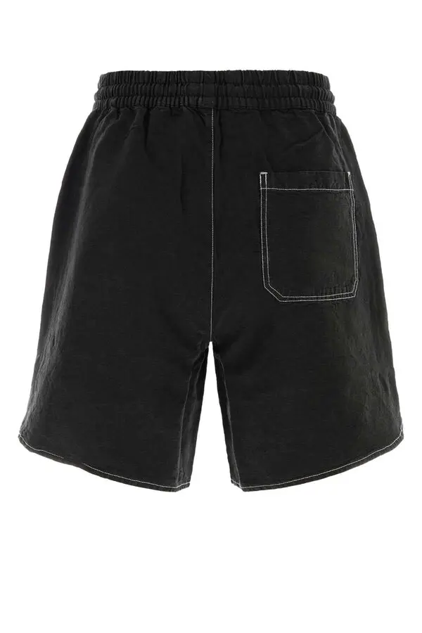 Amiri Linen Blend Bermuda Shorts