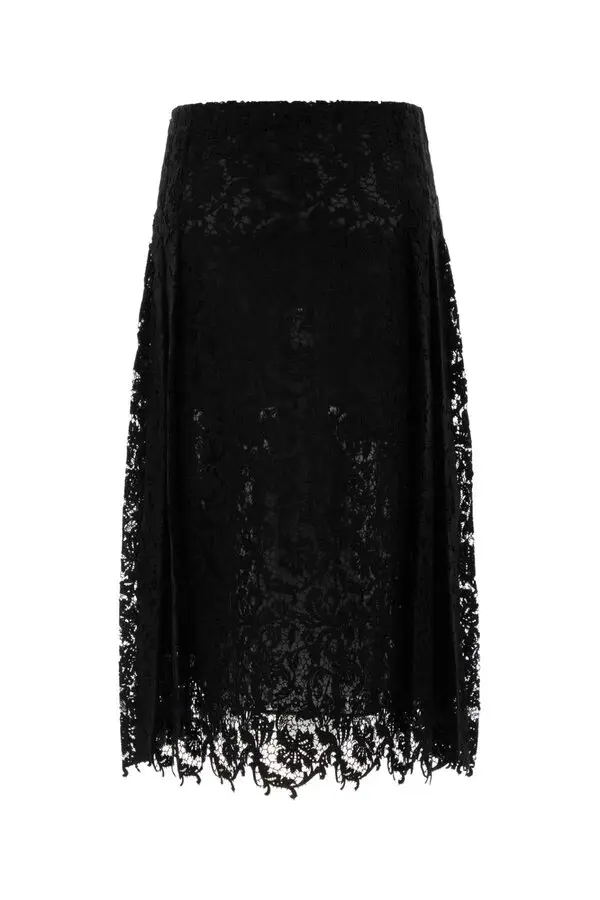 Fendi Macrame Lace Skirt