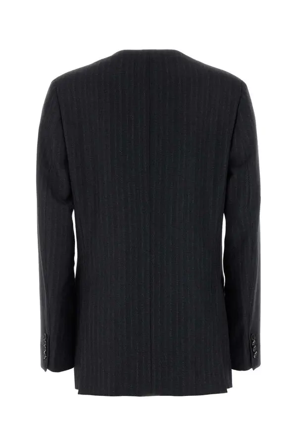 JIL SANDER Embroidered Wool Blazer