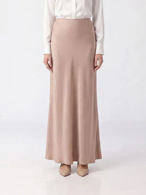 Fabiana Filippi High-waisted Lyocell Satin Maxi Pencil Skirt