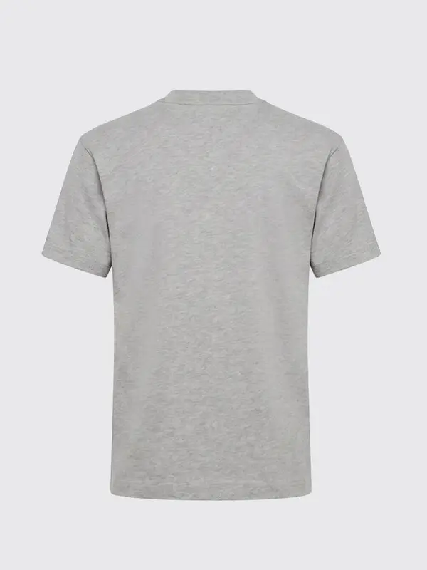 JIL SANDER Cotton T-shirt With Contrasting Embroidered Front Logo