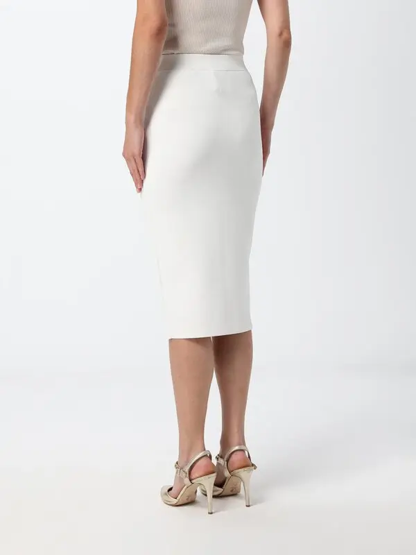 Elisabetta Franchi Pencil Skirt With Zip Front Detail