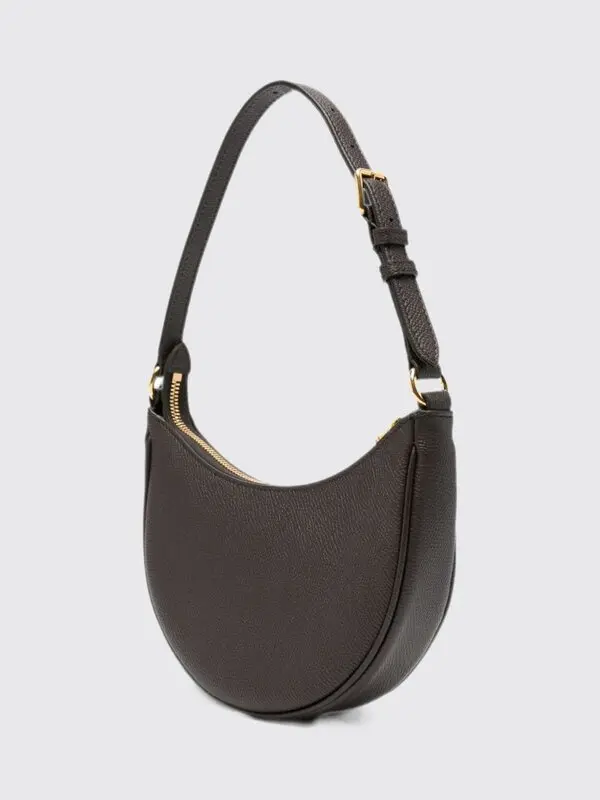 Valentino Garavani Vlogo Signature Calfskin Mini Hobo Bag - Brown