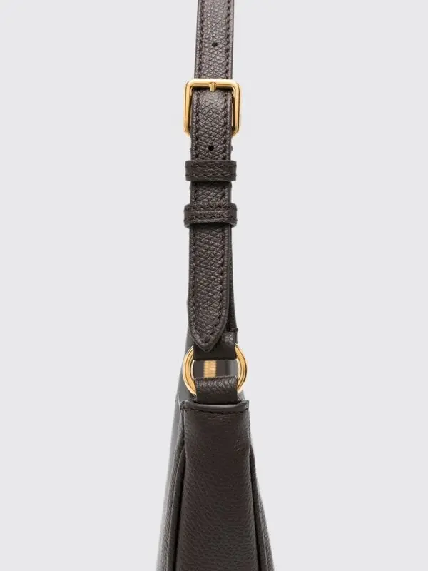 Valentino Garavani Vlogo Signature Calfskin Mini Hobo Bag - Brown