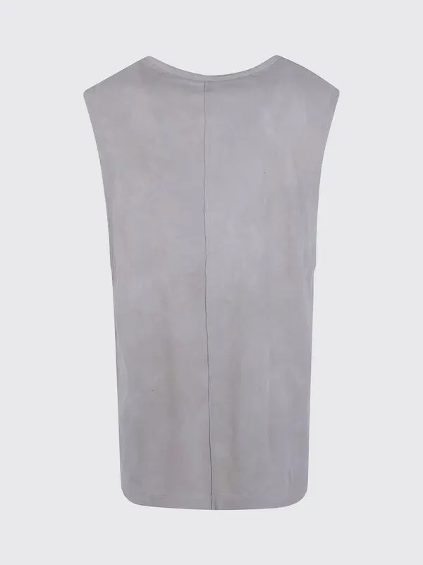 ZIGGY CHEN 100% Cotton Graphic Print Tank Top