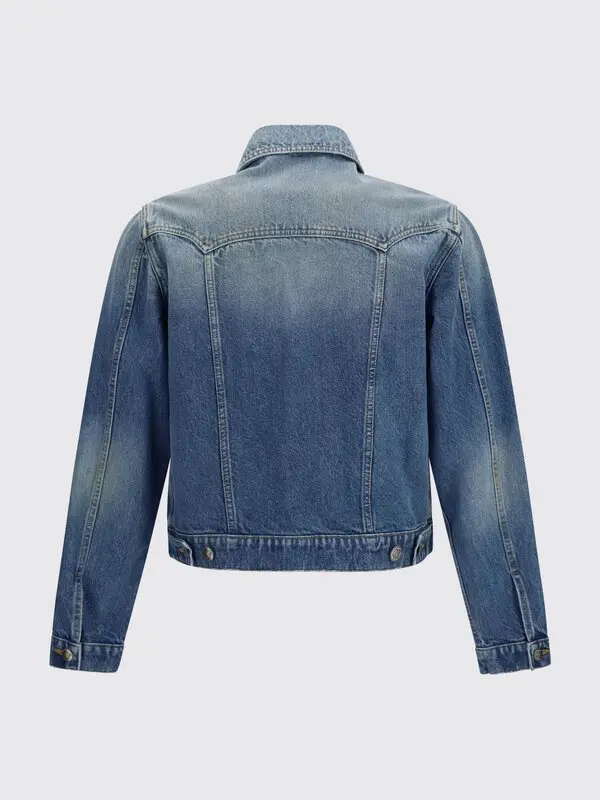 Versace Cotton Denim Shirt Jacket