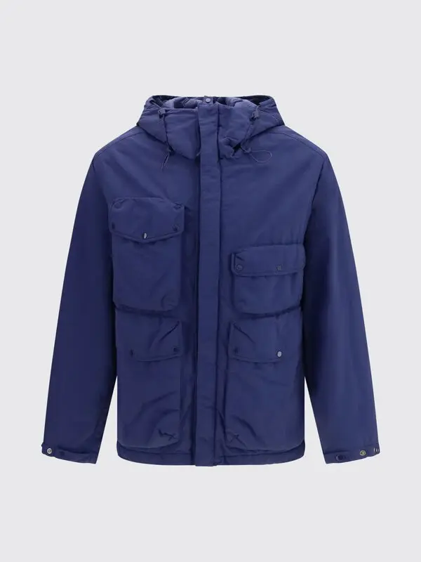 C.P. COMPANY T-flatt Padded Goggle Recycled Nylon Windbreaker - Blue
