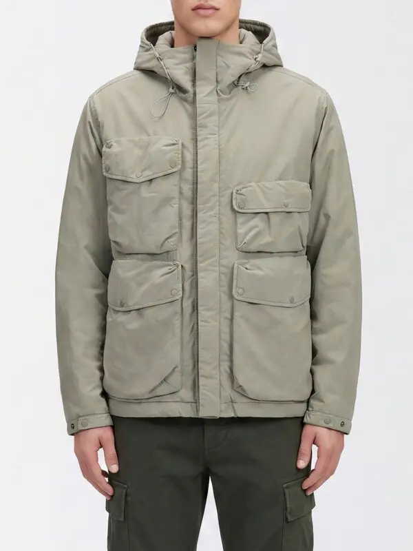 C.P. COMPANY T-flatt Padded Goggle Recycled Nylon Windbreaker - Grey