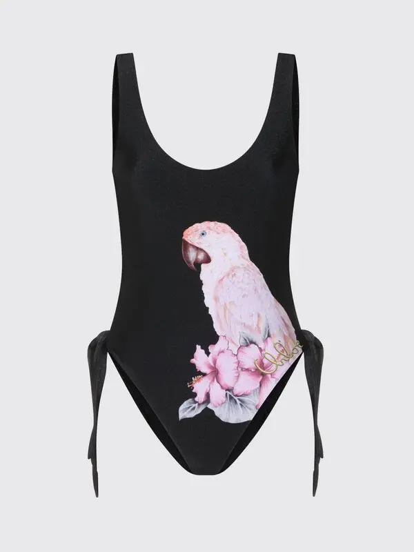 Chloé Graphic Print One-piece Swimsuit