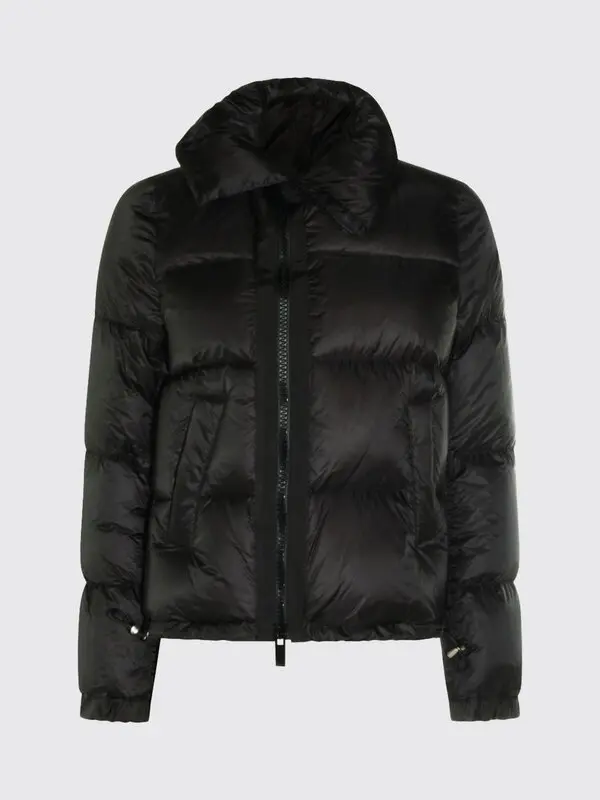 Sacai Short Waterproof Technical Nylon Down Jacket With High Neck