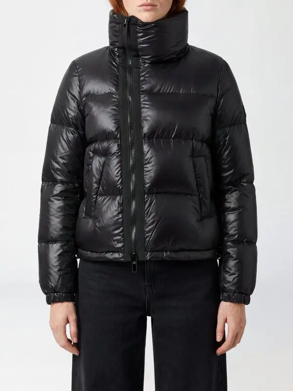 Sacai X Carhartt Wip Short Waterproof Technical Nylon Down Jacket - Black