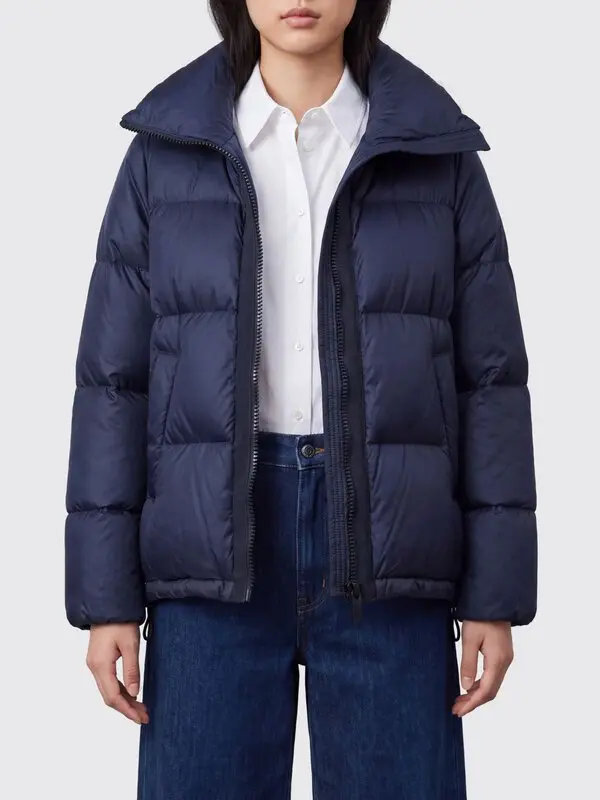 Sacai X Carhartt Wip Short Waterproof Technical Nylon Down Jacket - Navy