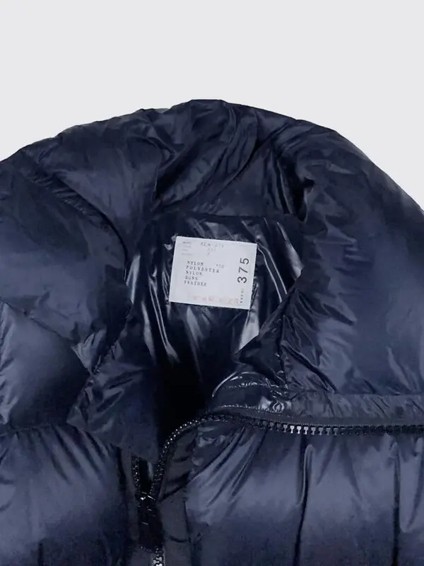 Sacai X Carhartt Wip Short Waterproof Technical Nylon Down Jacket - Navy