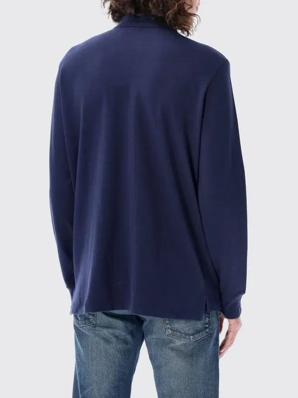 Polo Ralph Lauren Long-sleeved Slim Fit Cotton Polo Shirt