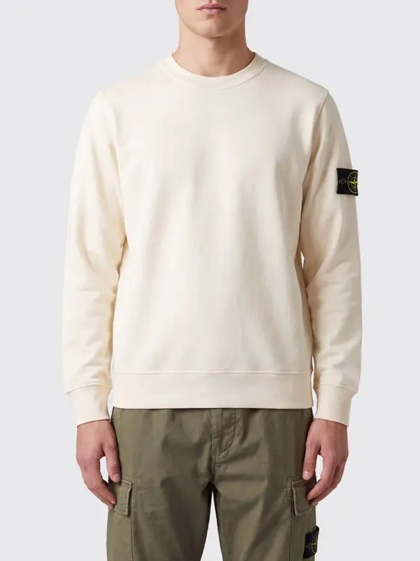 Stone Island Sweatshirt - Milk