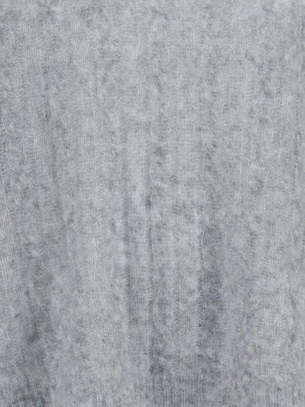 LISA YANG Ribbed Cashmere And Silk Blend Crewneck Jumper