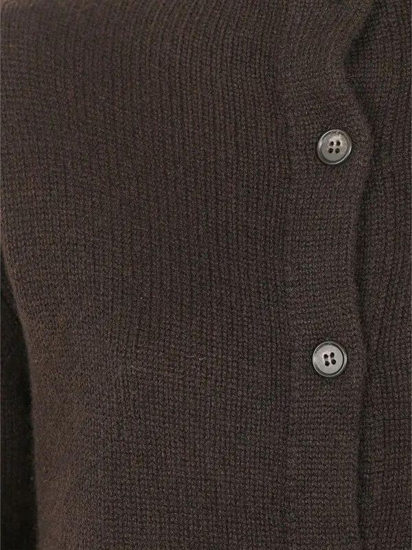 LISA YANG Pure Cashmere Crewneck Cardigan