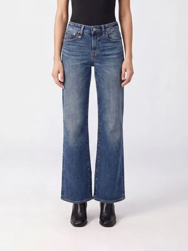 R13 Wide Leg Jeans
