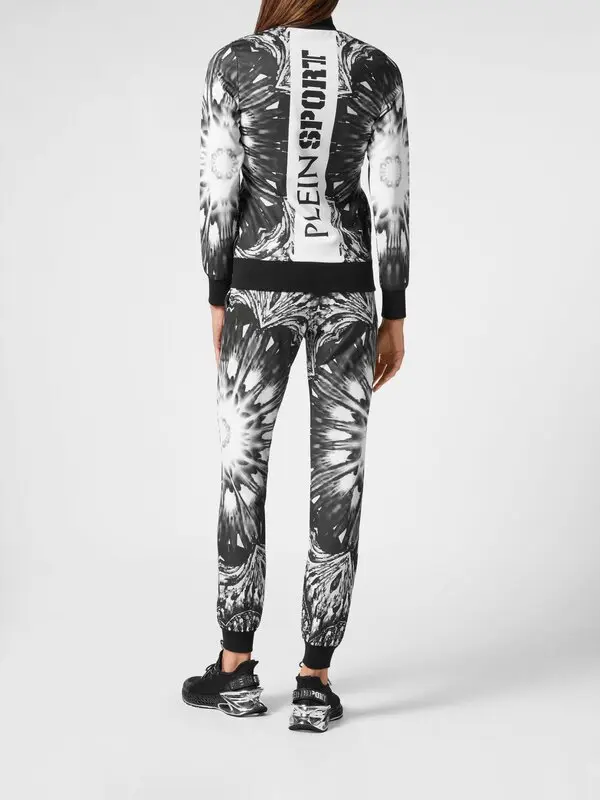 PLEIN SPORT 2-piece Hooded Jersey Tracksuit With Logo