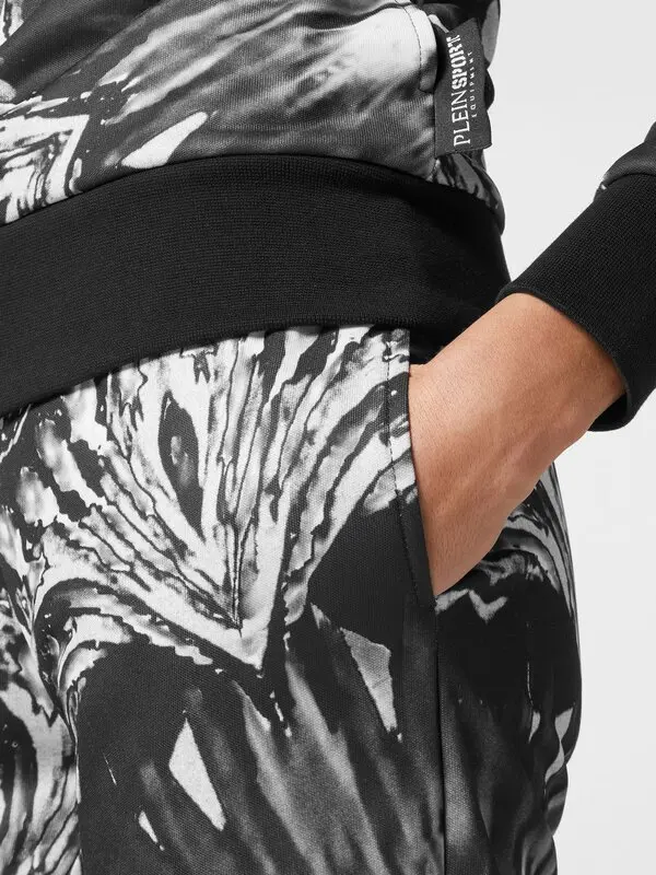 PLEIN SPORT 2-piece Hooded Jersey Tracksuit With Logo