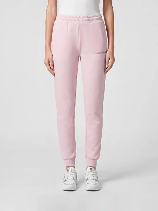 PLEIN SPORT Slim Fit Jersey Jogging Trousers - Fuchsia