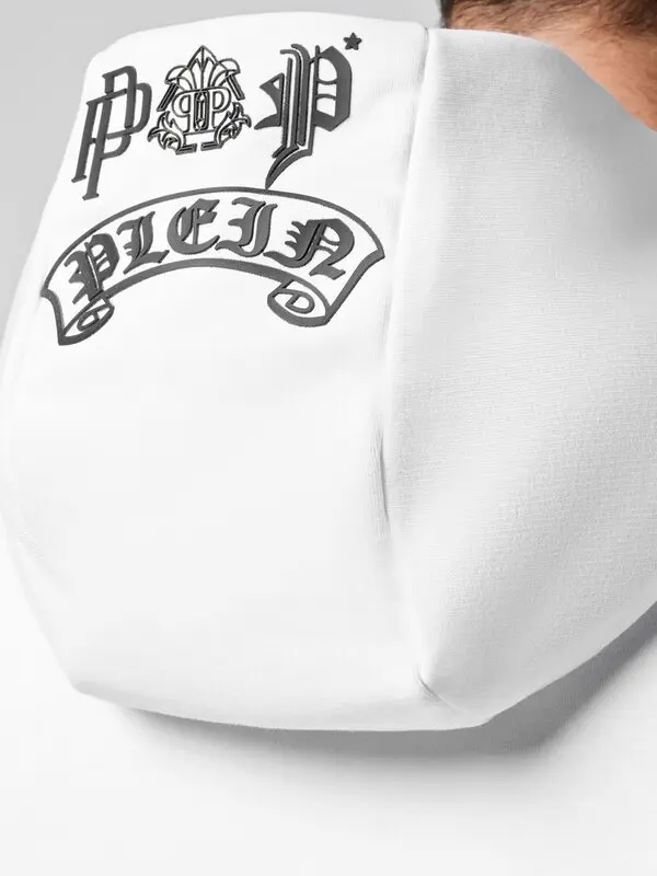 Philipp Plein Relaxed Fit Jersey Hoodie With Skull Print