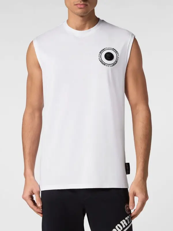 PLEIN SPORT Jersey Sports Tank Top