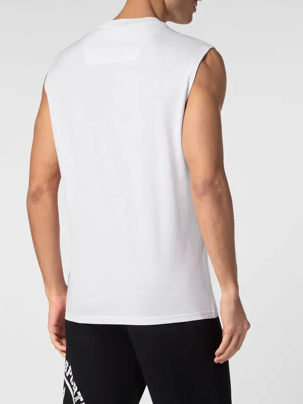 PLEIN SPORT Jersey Sports Tank Top