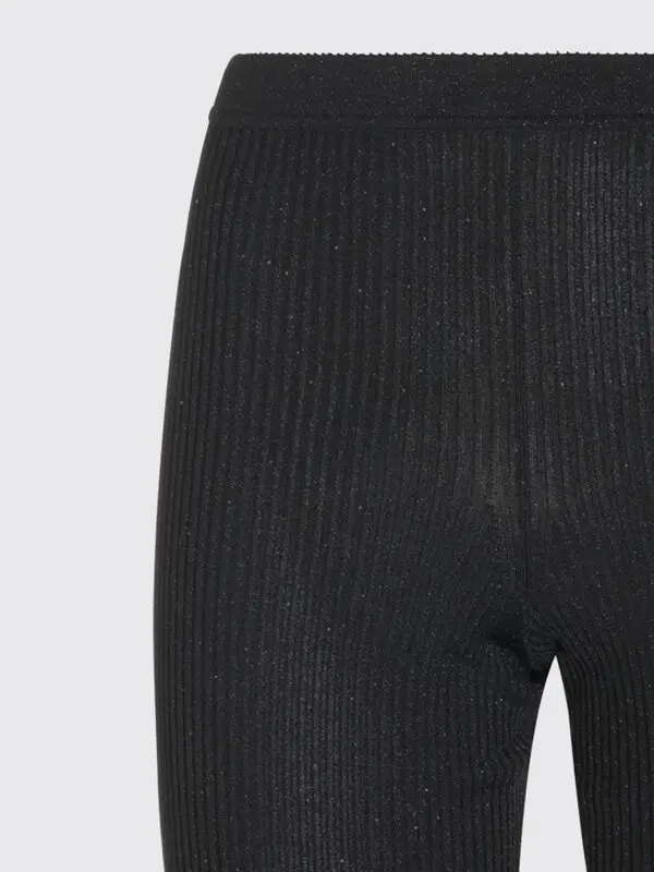 TOM FORD Ribbed Knit Trousers - Black