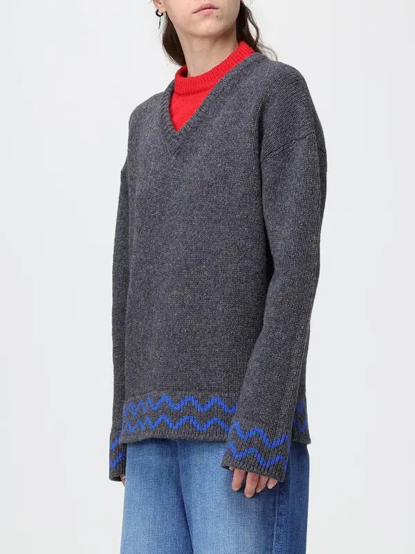Marni V-neck Sweater - Grey