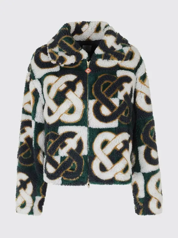 Casablanca Printed Fleece Jacket