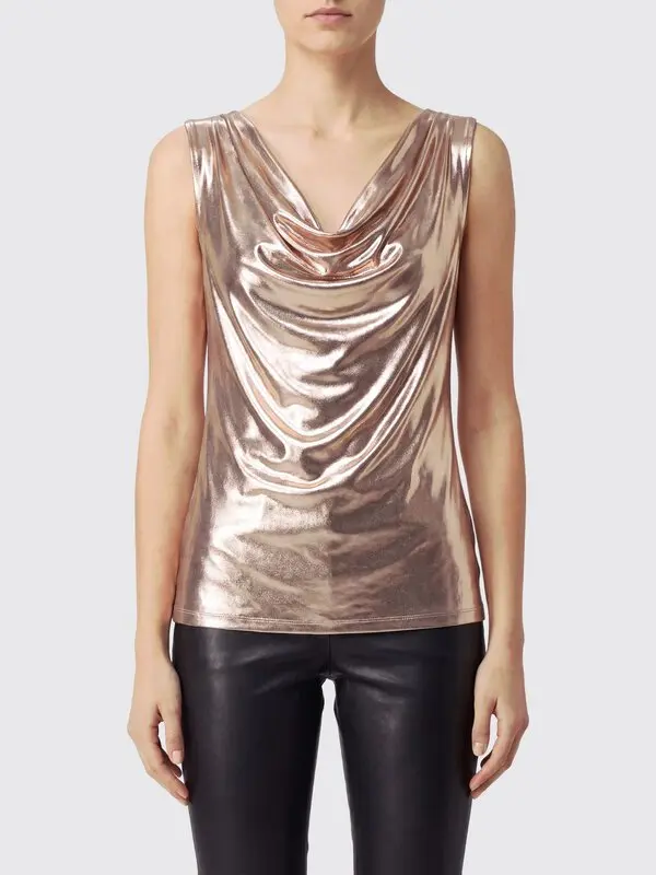 COLLINI MILANO 1937 Sleeveless Cowl Neck Top