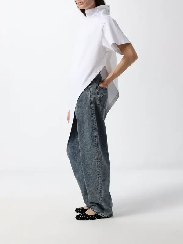 Alaïa Asymmetrical Top - White